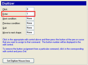Digitizer – Tools User Options Drawing - Estimating Edge