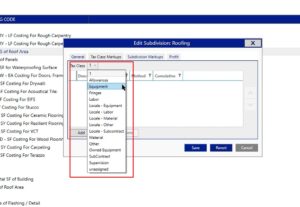 How to make Database Changes in the Database - Estimating Edge