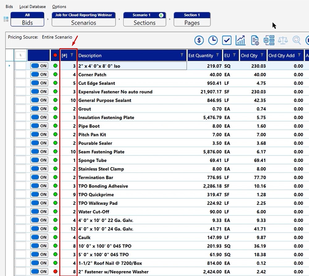 How to use Replace Tilde Codes - Estimating Edge