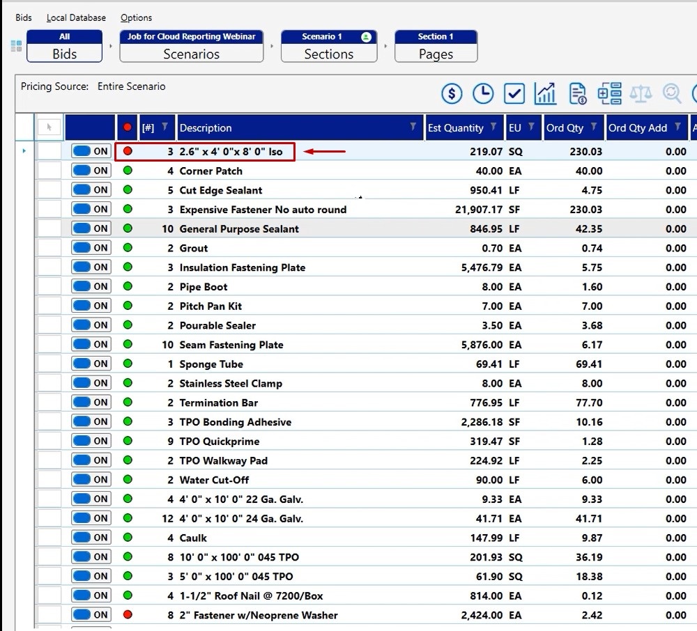 How to use Replace Tilde Codes - Estimating Edge