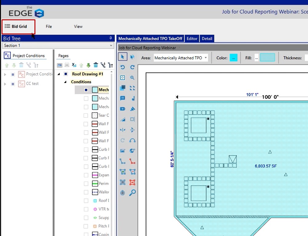 How to Print Dimensions on a Drawing Report - Estimating Edge
